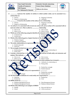 Asgmt 1 - assignment 1 quantitative analysis - Suez Canal University Semester: First, 2021 ...
