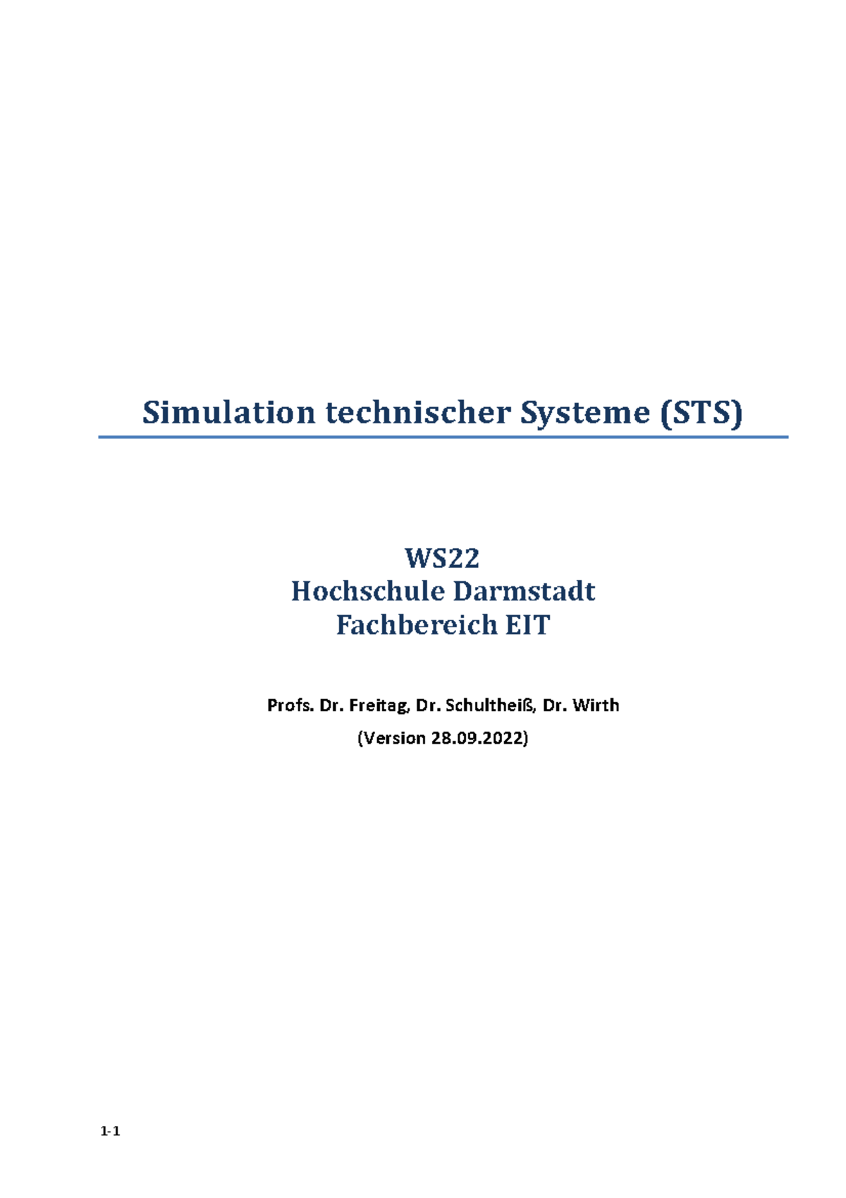 Skript STS WS22 9102419711 becc5c440710 cb6adef9a2 - Simulation ...