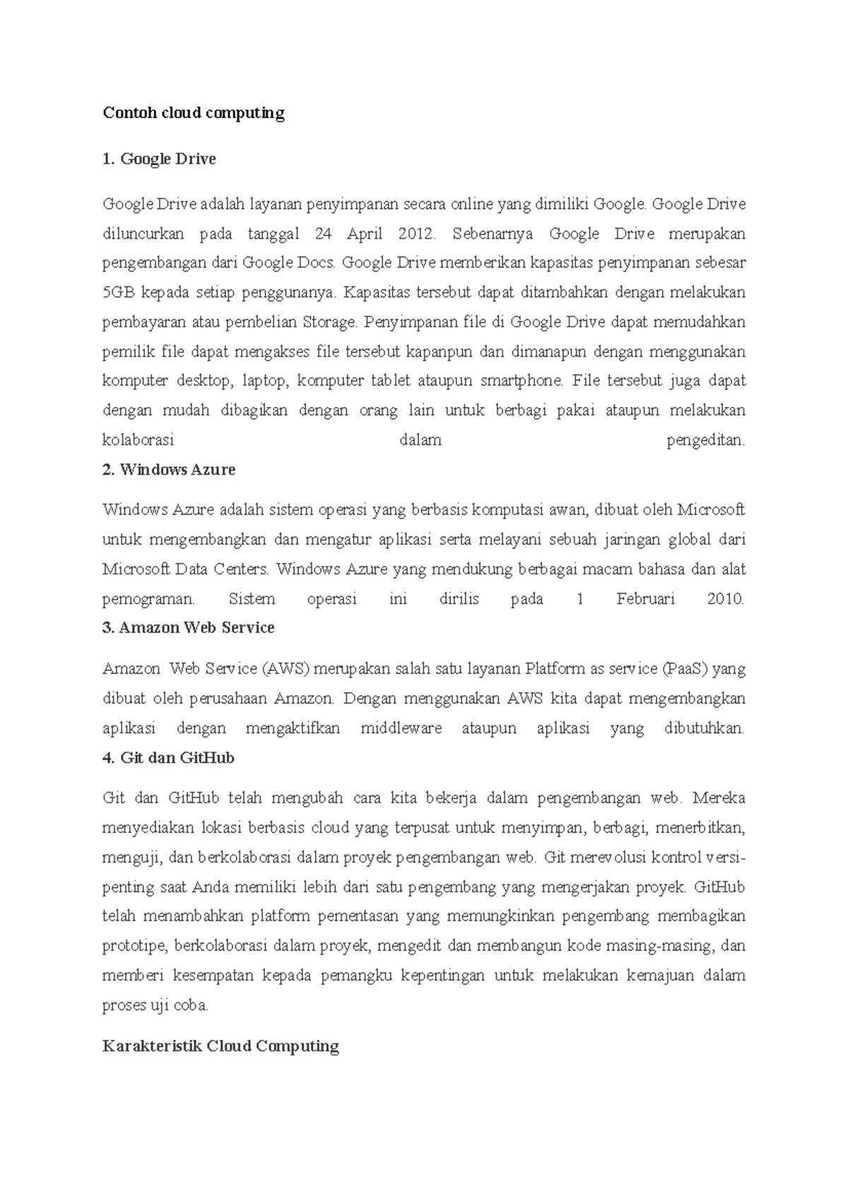 Contoh cloud computing - Contoh cloud computing Google Drive Google ...