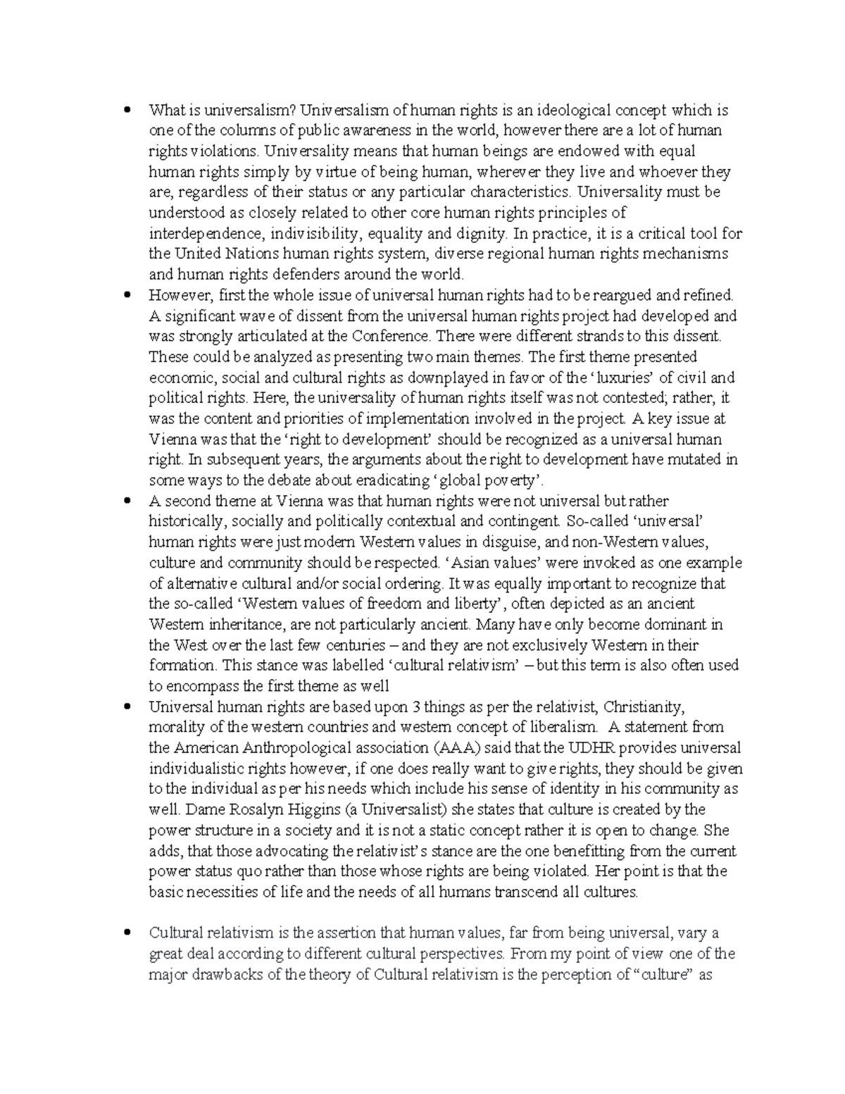 IPHR points - .epwmwpcmwpcme - What is universalism? Universalism of ...