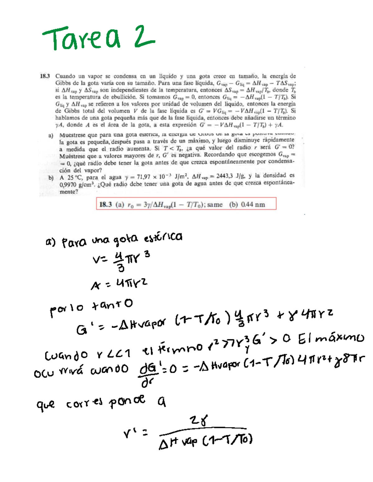 Tarea 2 FQ III - Fisicoquimica III - Studocu