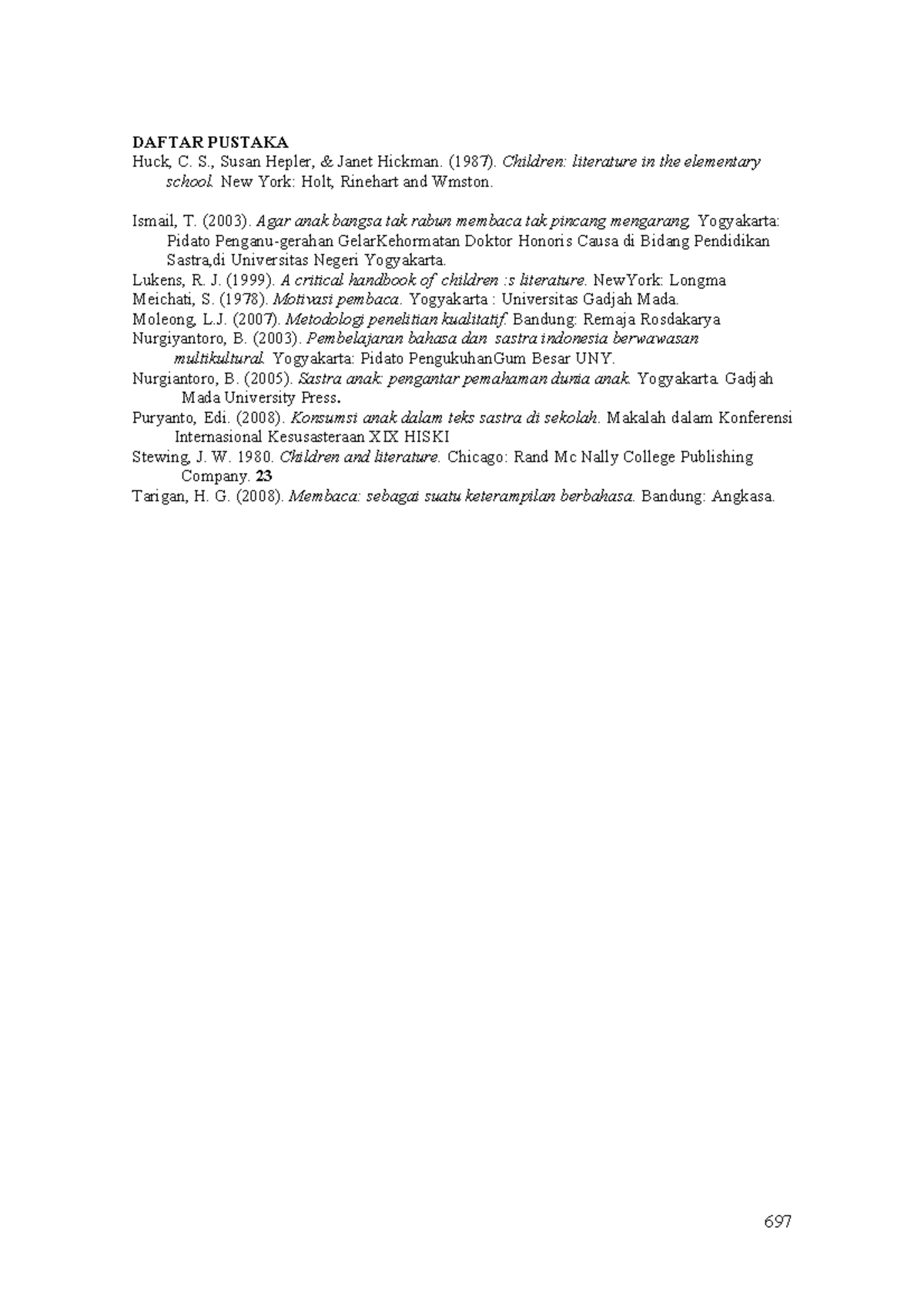 E Prosiding Riksa Bahasa XI pdf-717 - 697 DAFTAR PUSTAKA Huck, C. S ...