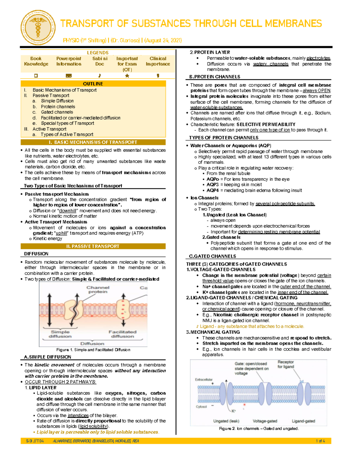 PHY-S01-T04-Transport of Substances through Cell Membrane - S 01 // T ...