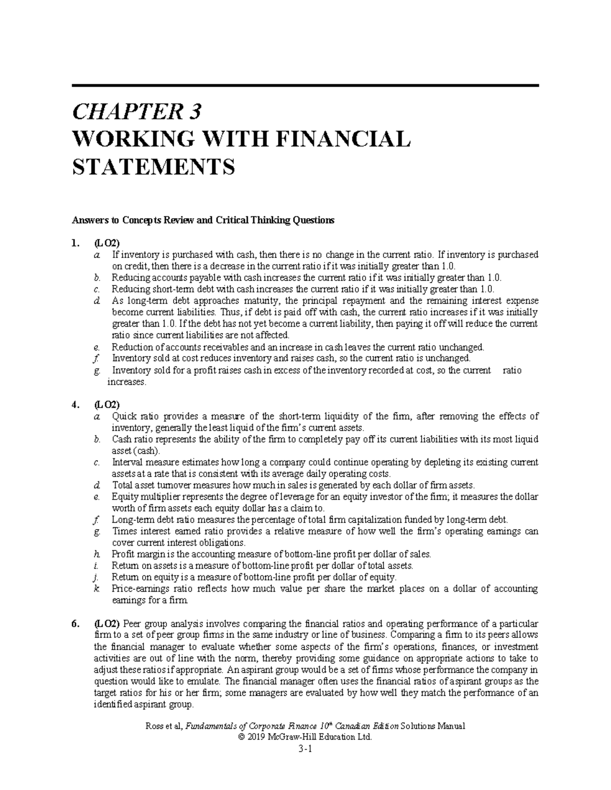 Solutions Chapter 3 - Answers to textbook questions from the professor ...