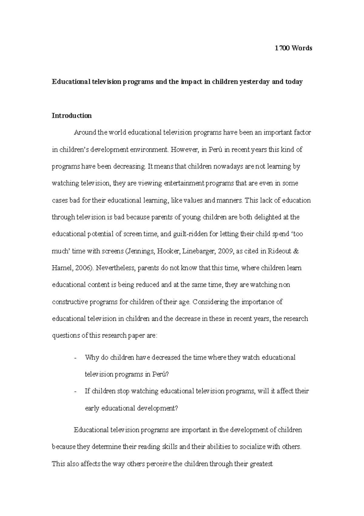 UPC sample 2 LR - 1700 Words Educational television programs and the ...