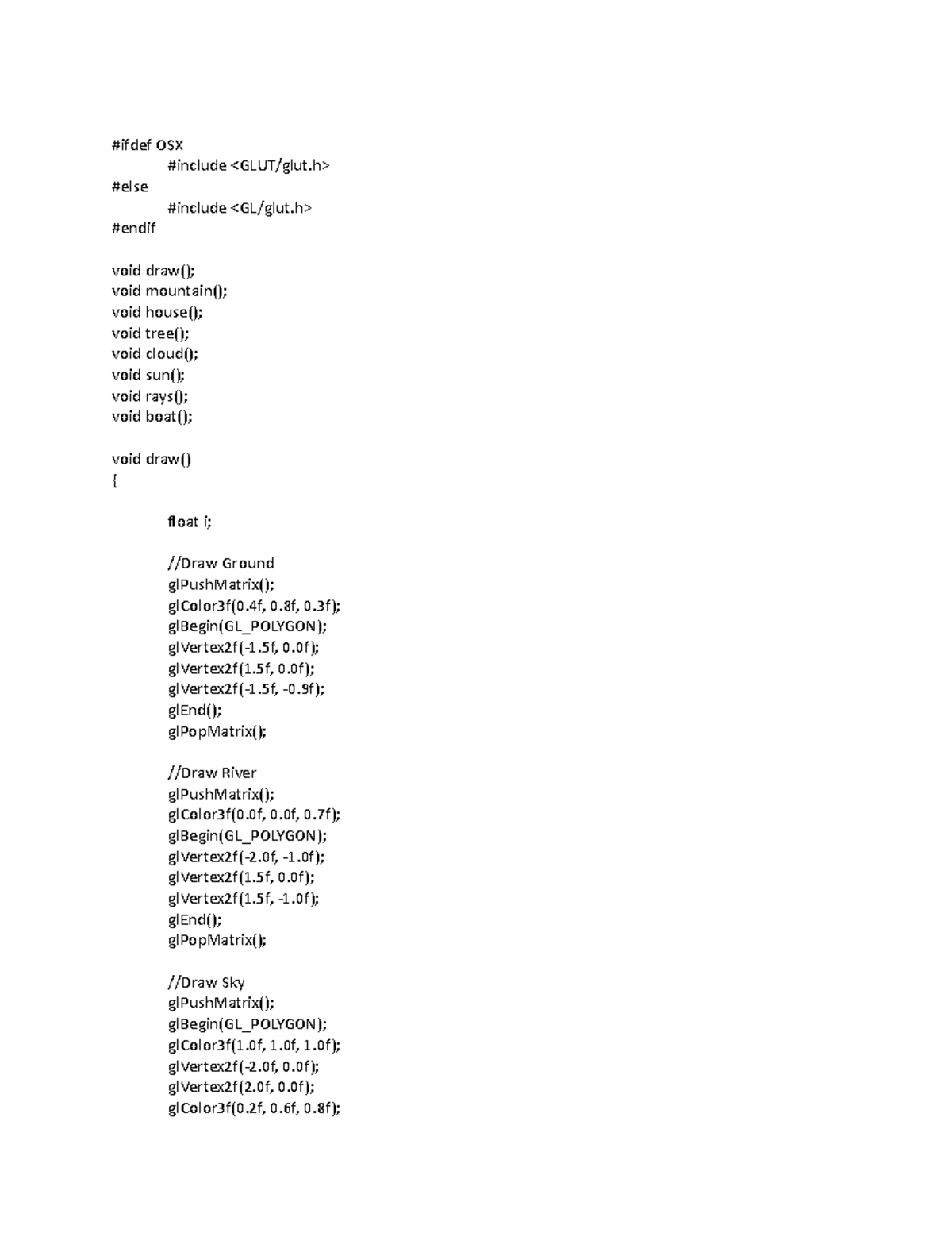 Test 1 Question 2 - #ifdef OSX #include #else #include - Studocu