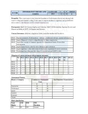 ECT342 - ktu qbank - lic - ECT342 EMBEDDED SYSTEMS CATEGORY L T P ...