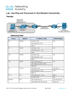2.3.8 Lab - Navigate the IOS by Using Tera Term for Console Connectivity - Lab - Navigate the ...