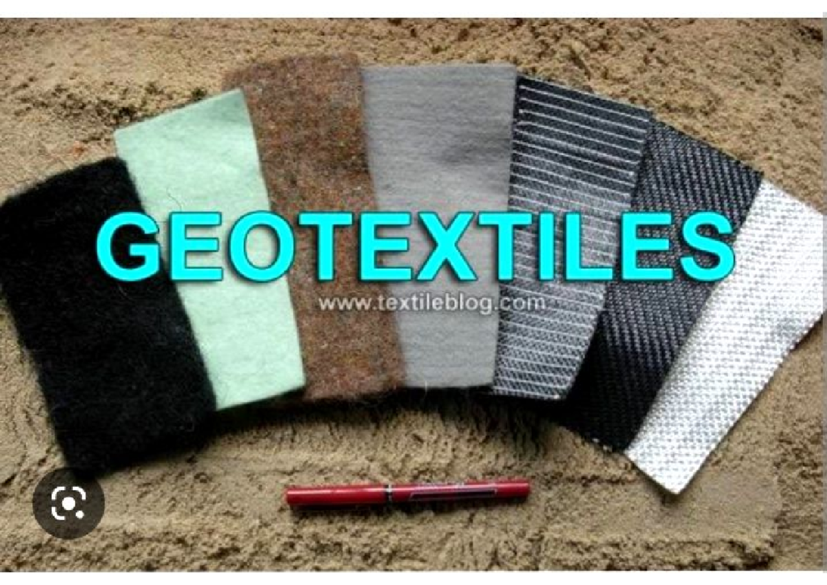 4 Geo Textile of technical textile - Wet Processing - Studocu