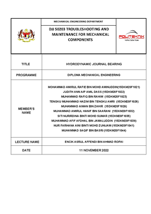TIG Welding Report SEM 3 - WORKSHOP REPORT WELDING TIG 1 MIG CODE ...