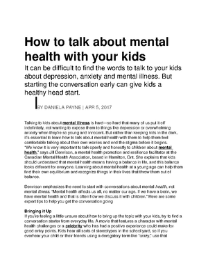 Personal and Domestic Hygiene- pamphlet - Personal and Domestic Hygiene ...