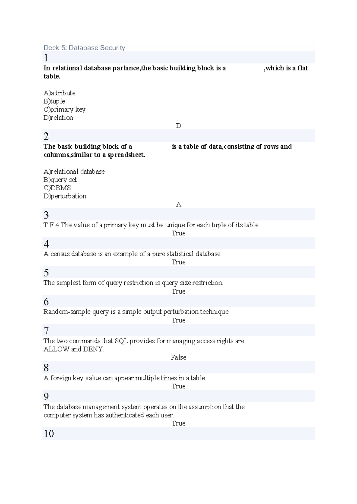 Quiz 1 - These notes cover fundamental aspects of computer security ...