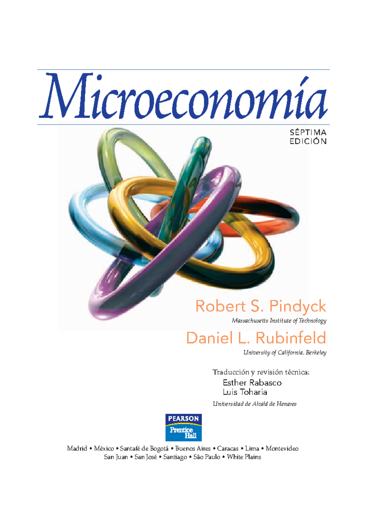 Pyndick y Rubinfeld Cap - Microeconomía SÉPTIMA EDICIÓN Robert S. Pindyck Massachusetts ...