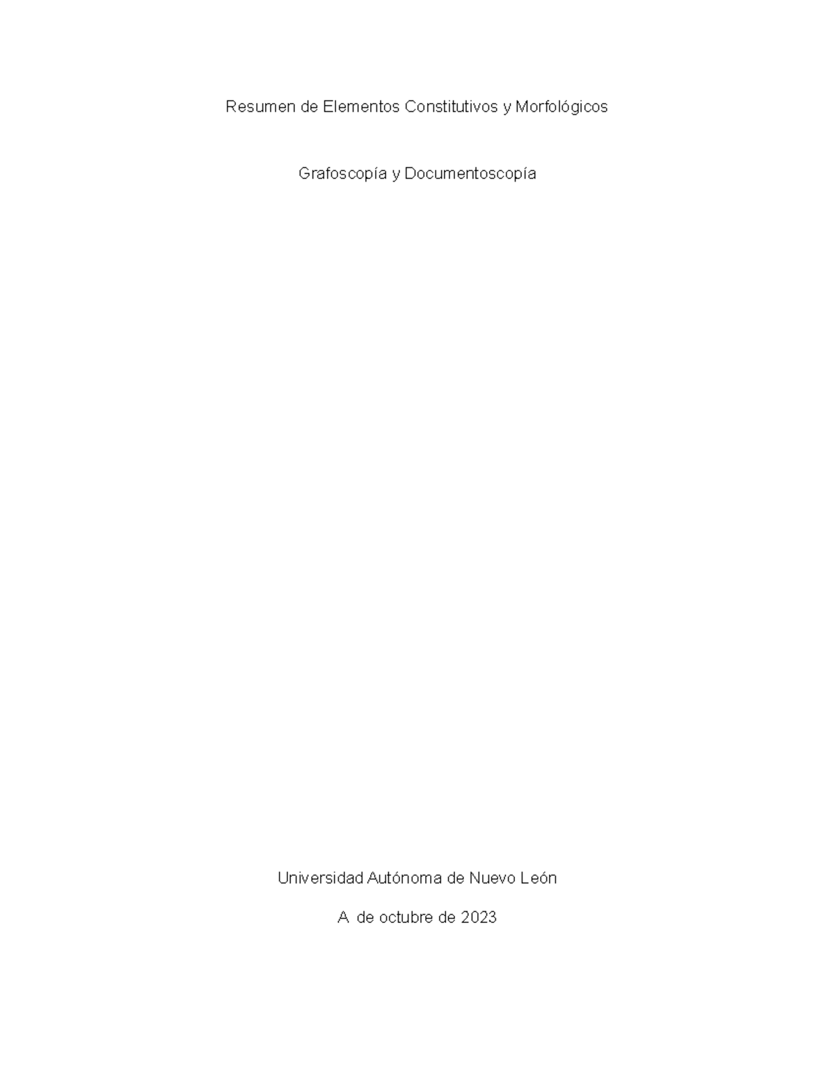 Resumen Grado - Elementos Constitutivos y Morfológicos de la ...