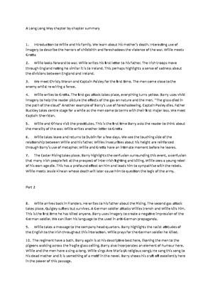 Zoe A Long Way Gone Study Guide - Study Guide NOTE: This study guide is ...