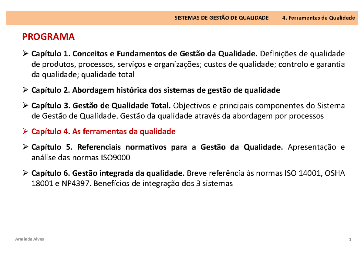 Cap 4 Ferramentas - Slides - Warning: TT: undefined function: 32 Warning: TT: undefined function ...