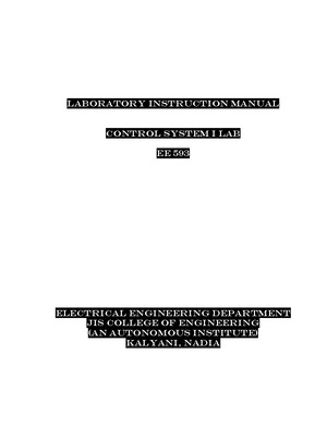Computer Aided Control System Design CAC - control 3. Computer-Aided ...