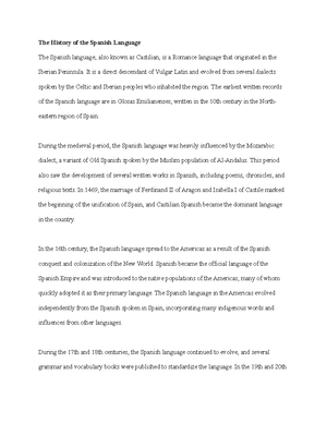 The History of Spain - The History of Spain Spain is a country located ...