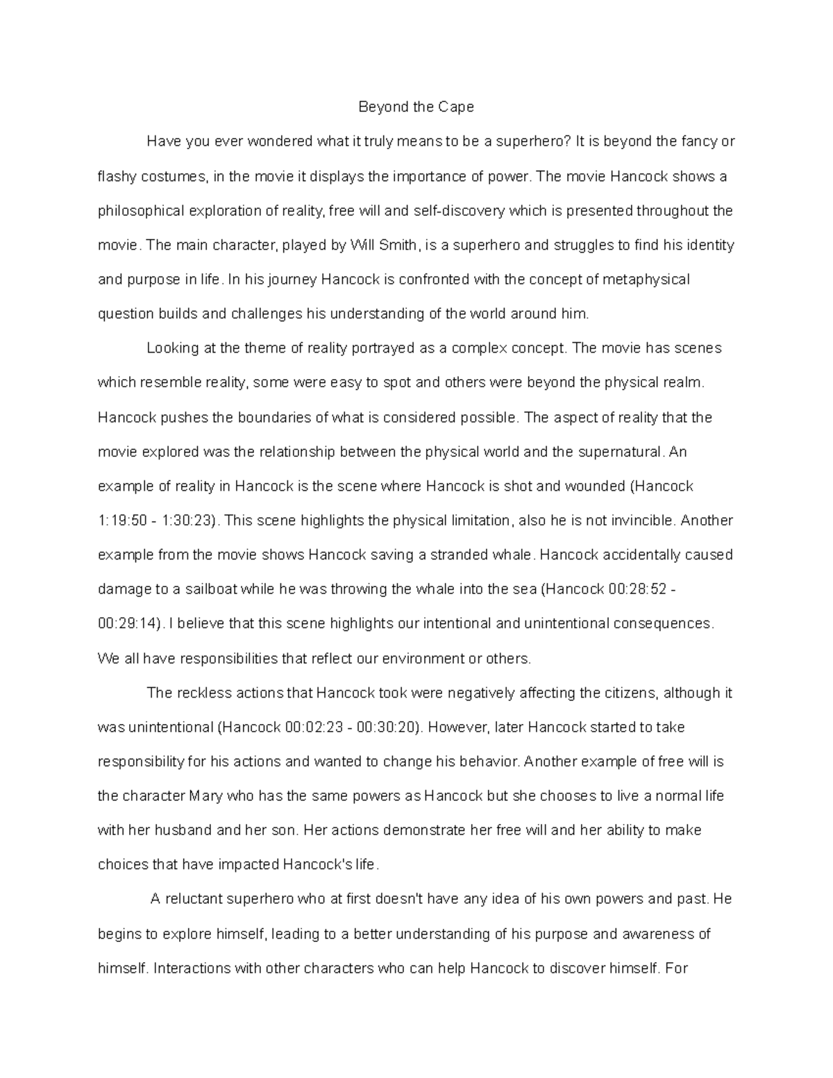 Beyond the Cape 2 - Beyond the Cape Have you ever wondered what it ...