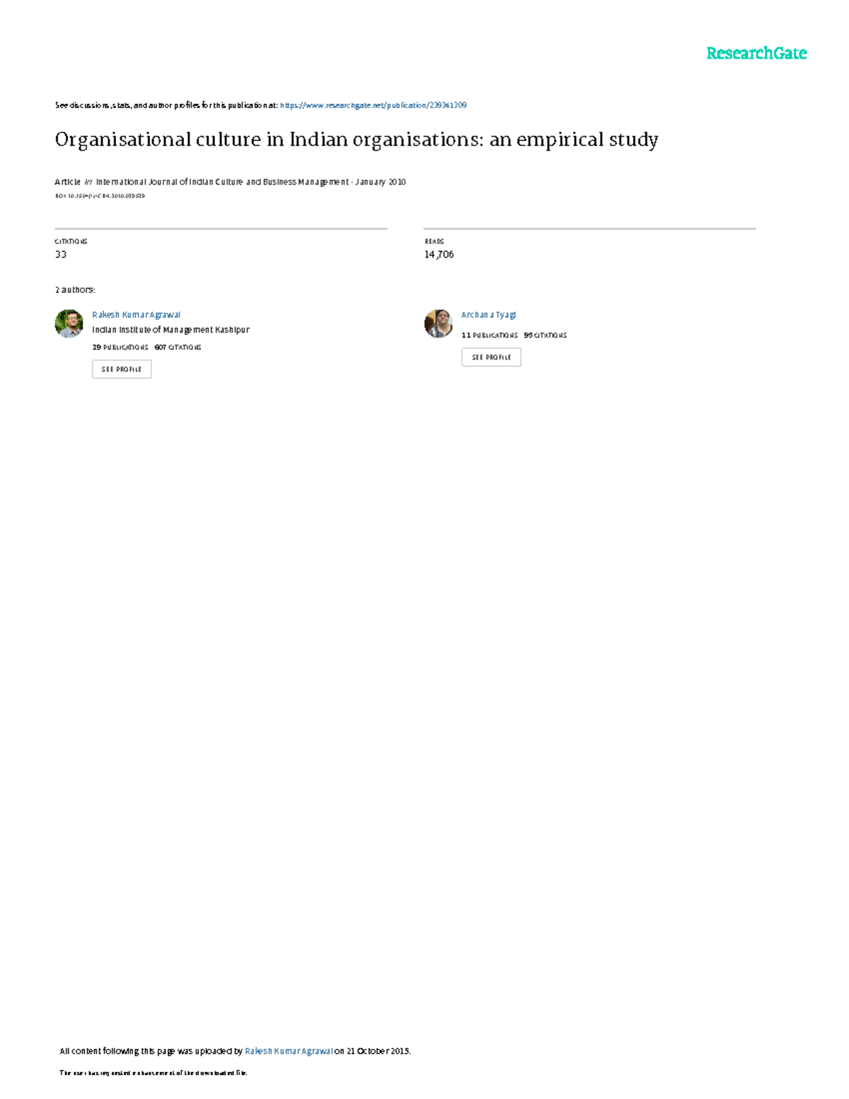 Reference Case Study OB - See discussions, stats, and author profiles ...