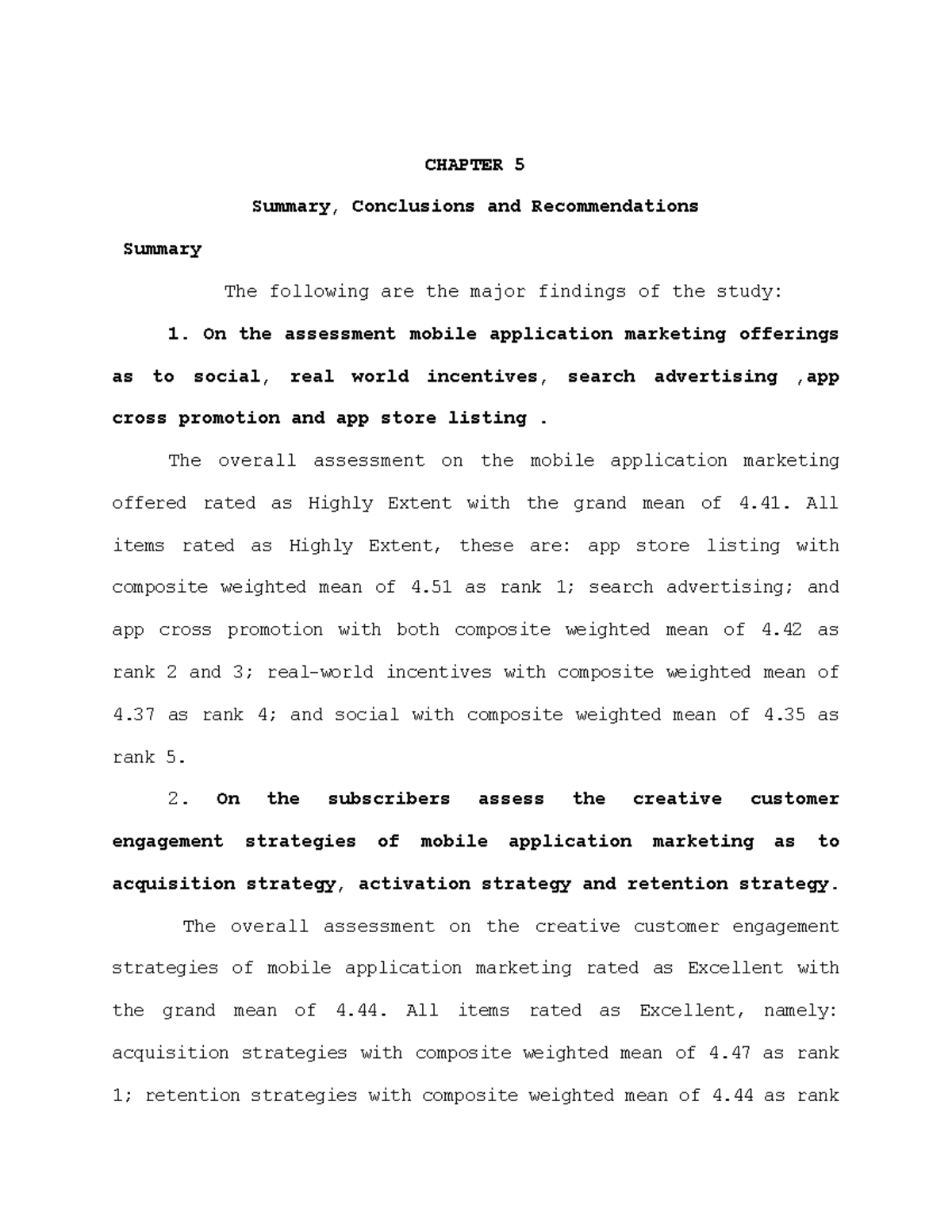 G3- Chapter-5edited-1 - CHAPTER 5 Summary, Conclusions and ...