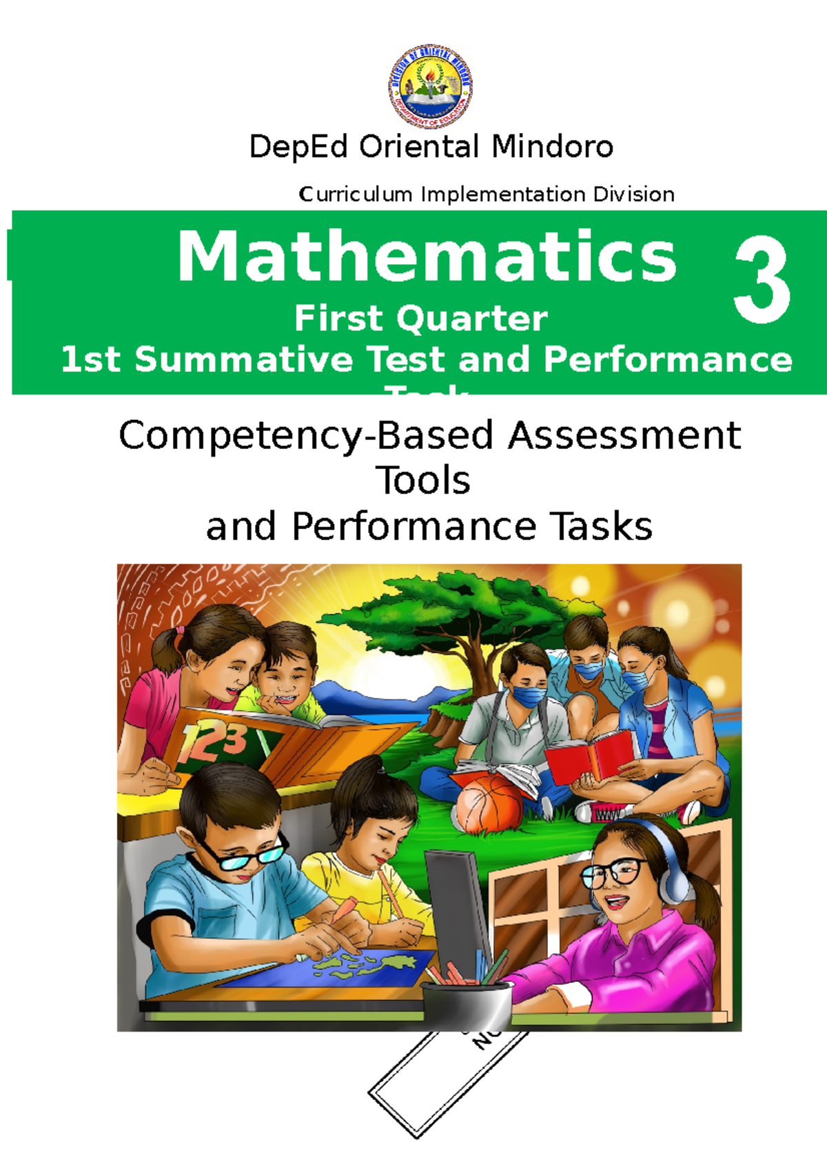 CBWT G3 Q1 - Math ims - Curriculum Implementation Division Competency ...