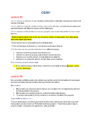 Cs201 final term subjectives solved with references by moaaz vustudy ...