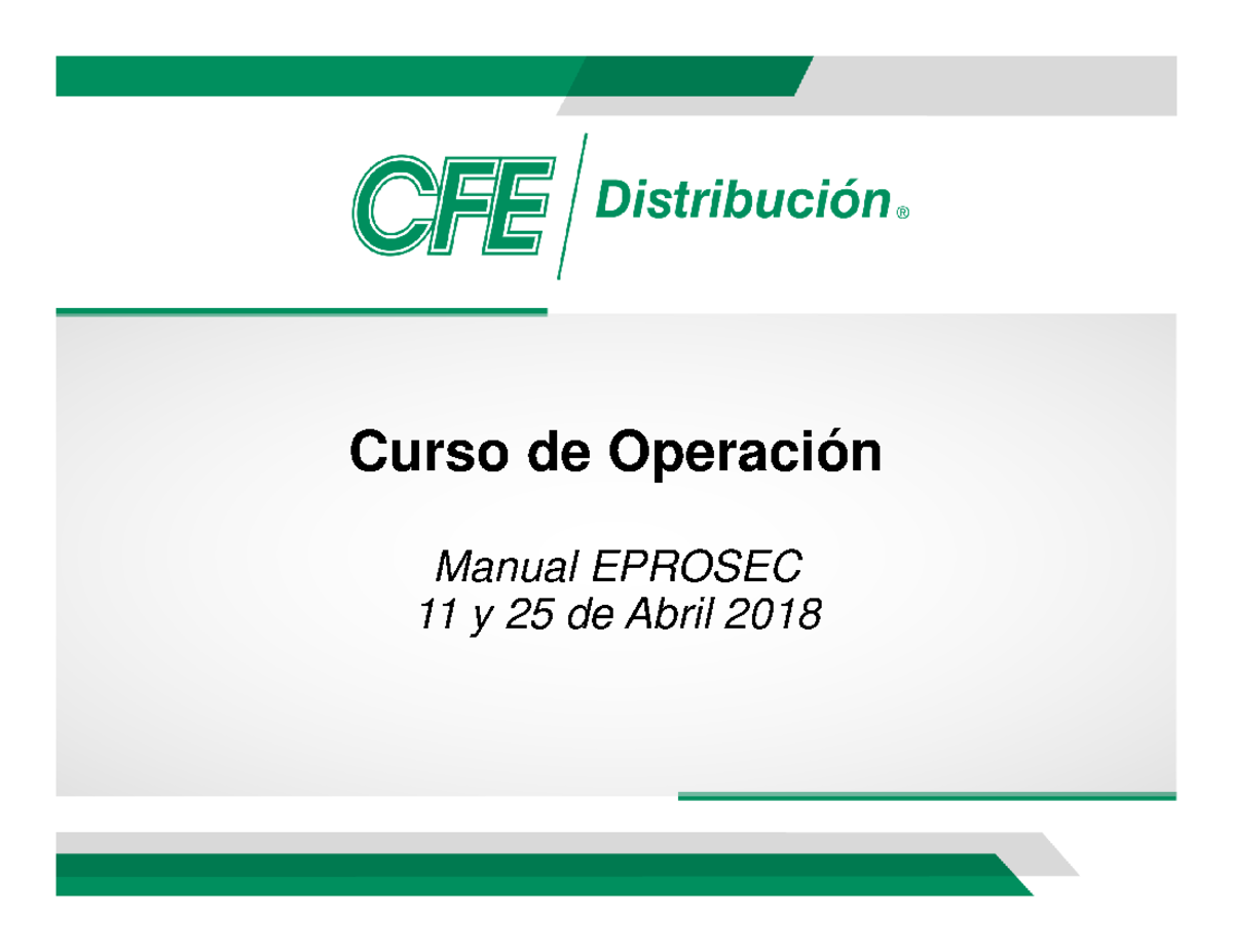 Curso Operacion 110418 eprosec y protecciones redes - Curso de ...