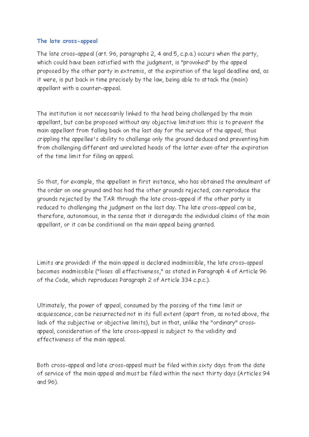 The late cross 11 - Introduction To International Law - The late cross ...