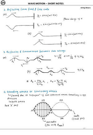 Physics Short Notes Part05 - Topics to cover in NLM – PART 1 Static ...