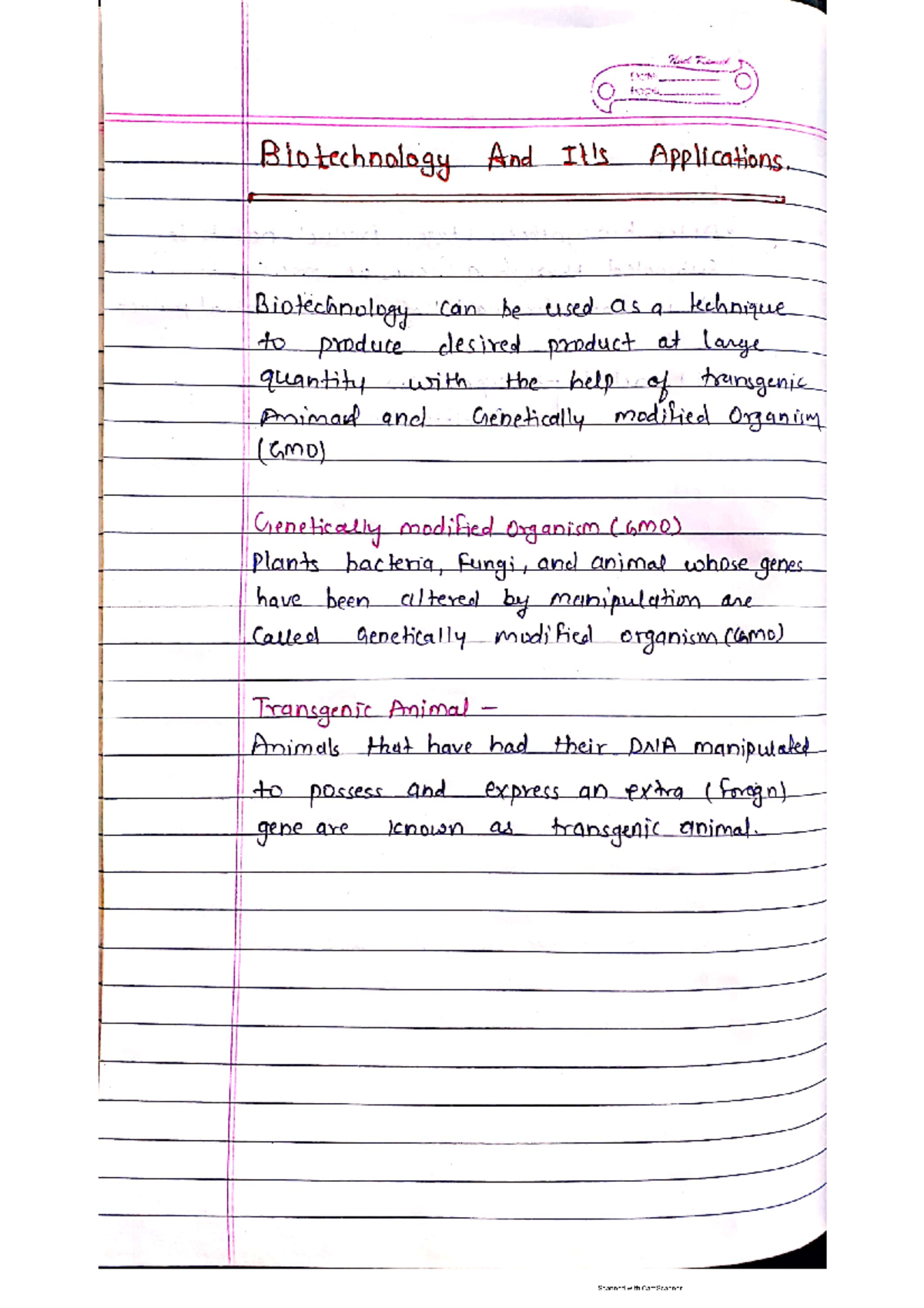 Biotechnology and it's application - Bio-Statistics - Studocu