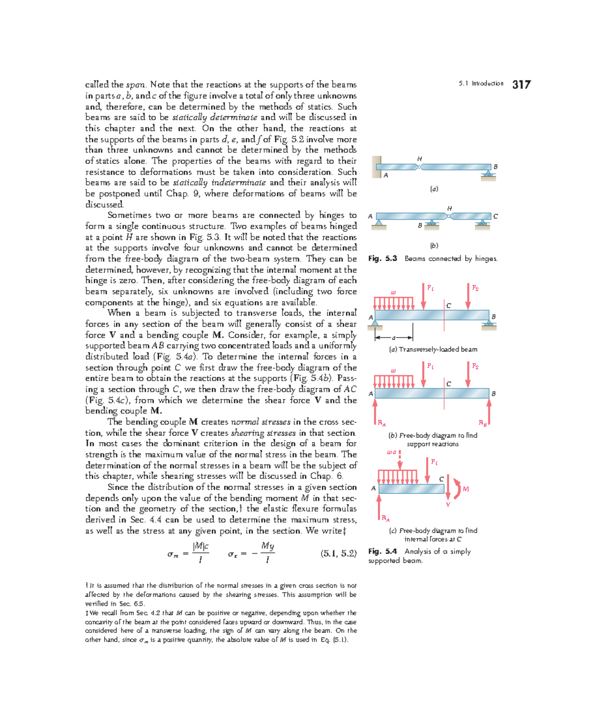 ENGR-Lec c - ENGR-Lec c - called the span. Note that the reactions at ...