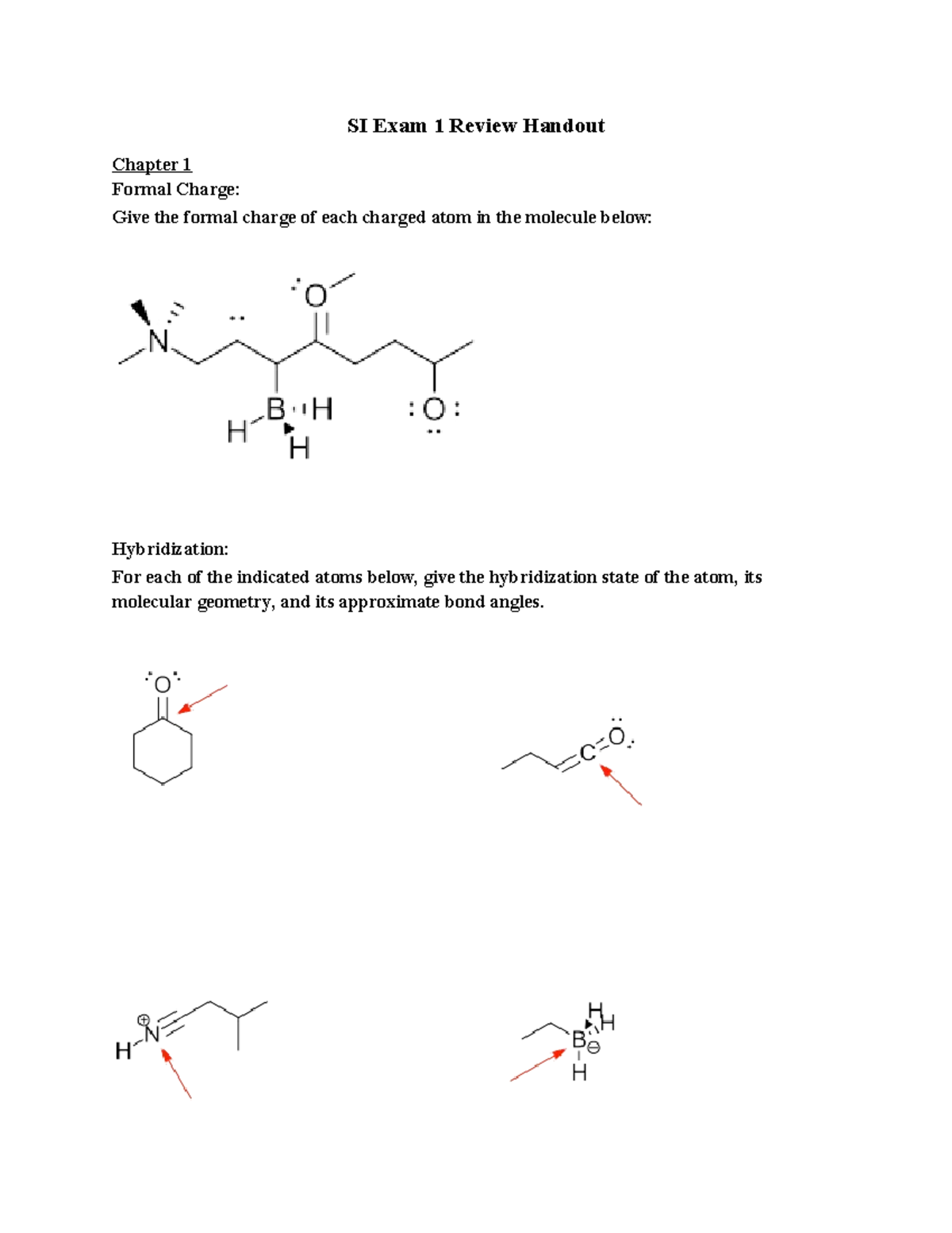 SI Exam 1 Review Handout Spring 2024 - Tagged - SI Exam 1 Review ...