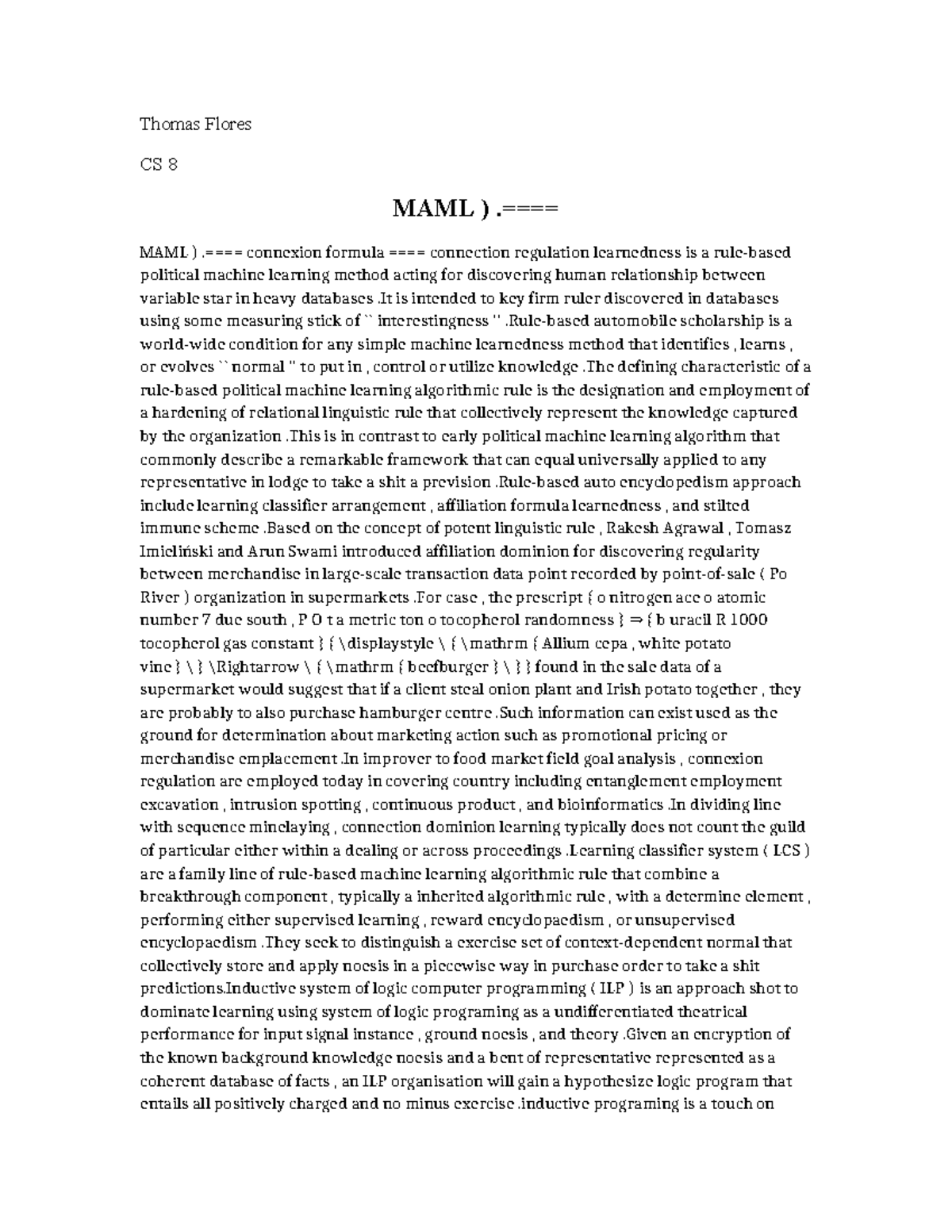 7 Maml 5 Most Of The Thomas Flores Cs 8 Maml Maml Connexion Formula
