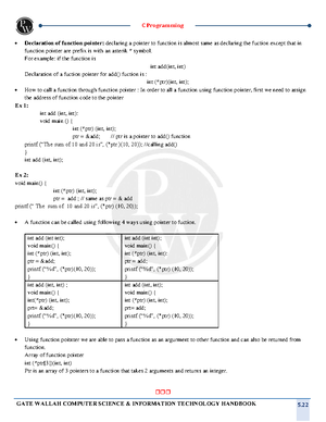 GATE-O- Pedia - Computer Science Information Technology 23 ...
