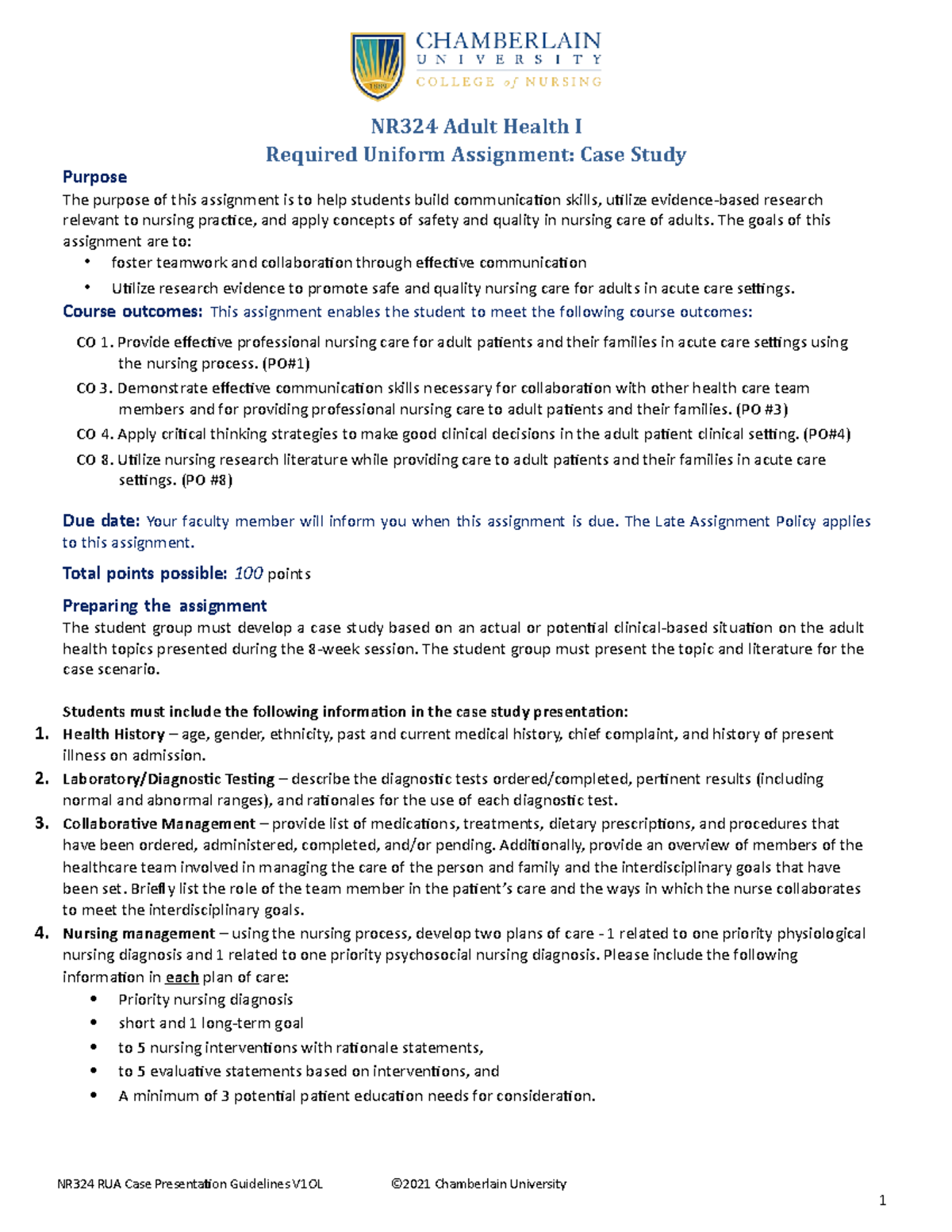 NR324-RUA-Case-Study-Presentation Assignment-Guidelines-V1OL JAN22 ...