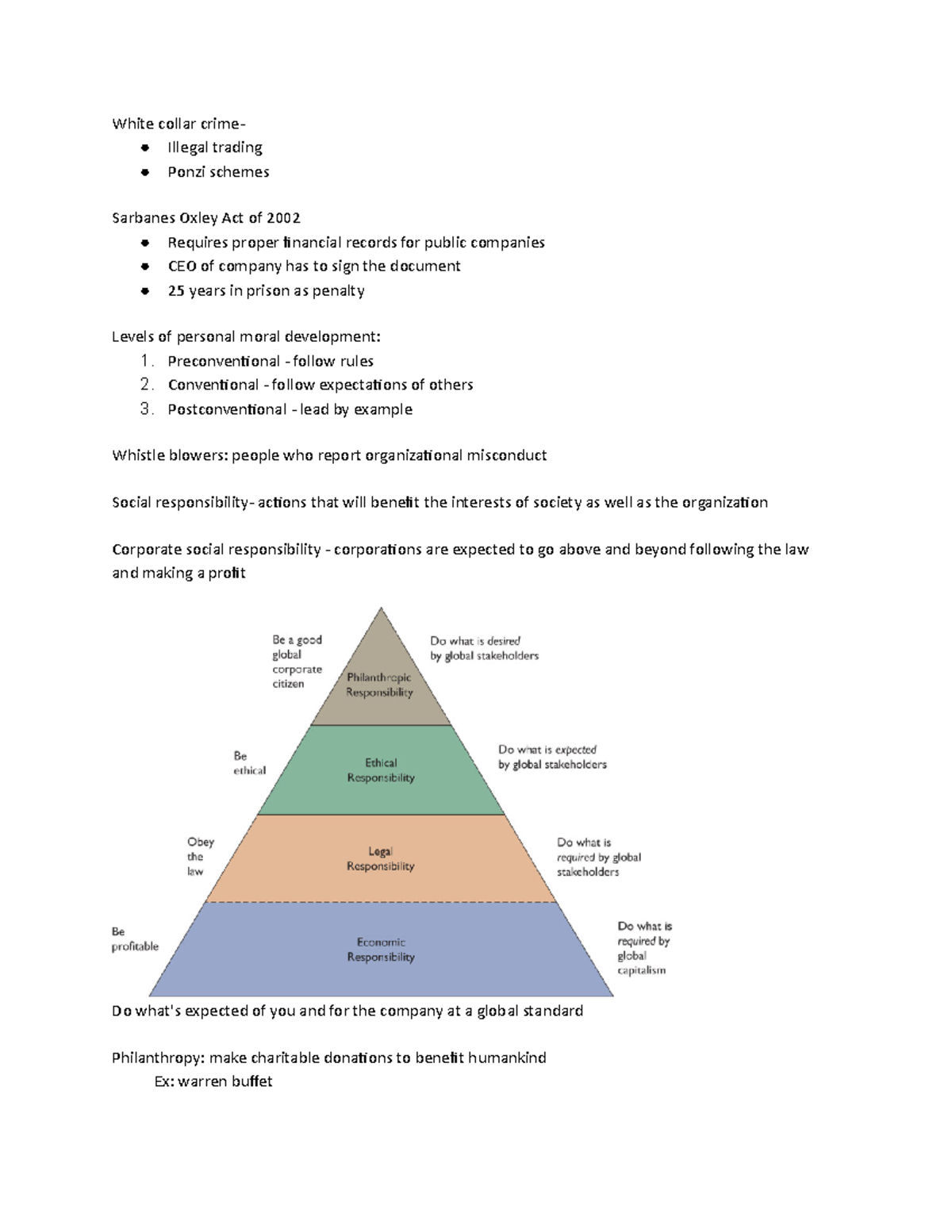 Class 12 - Intro MGT - White collar crime- Illegal trading Ponzi ...