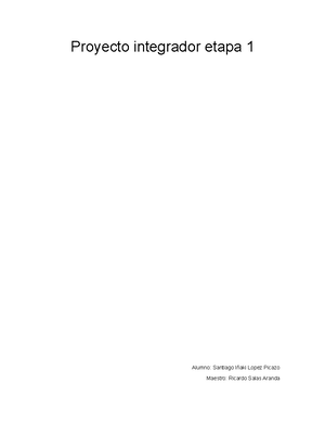 Actividad 1 - Transformar para impactar actividad 1 Innovación disruptiva Alumno: Santiago Iñaki ...