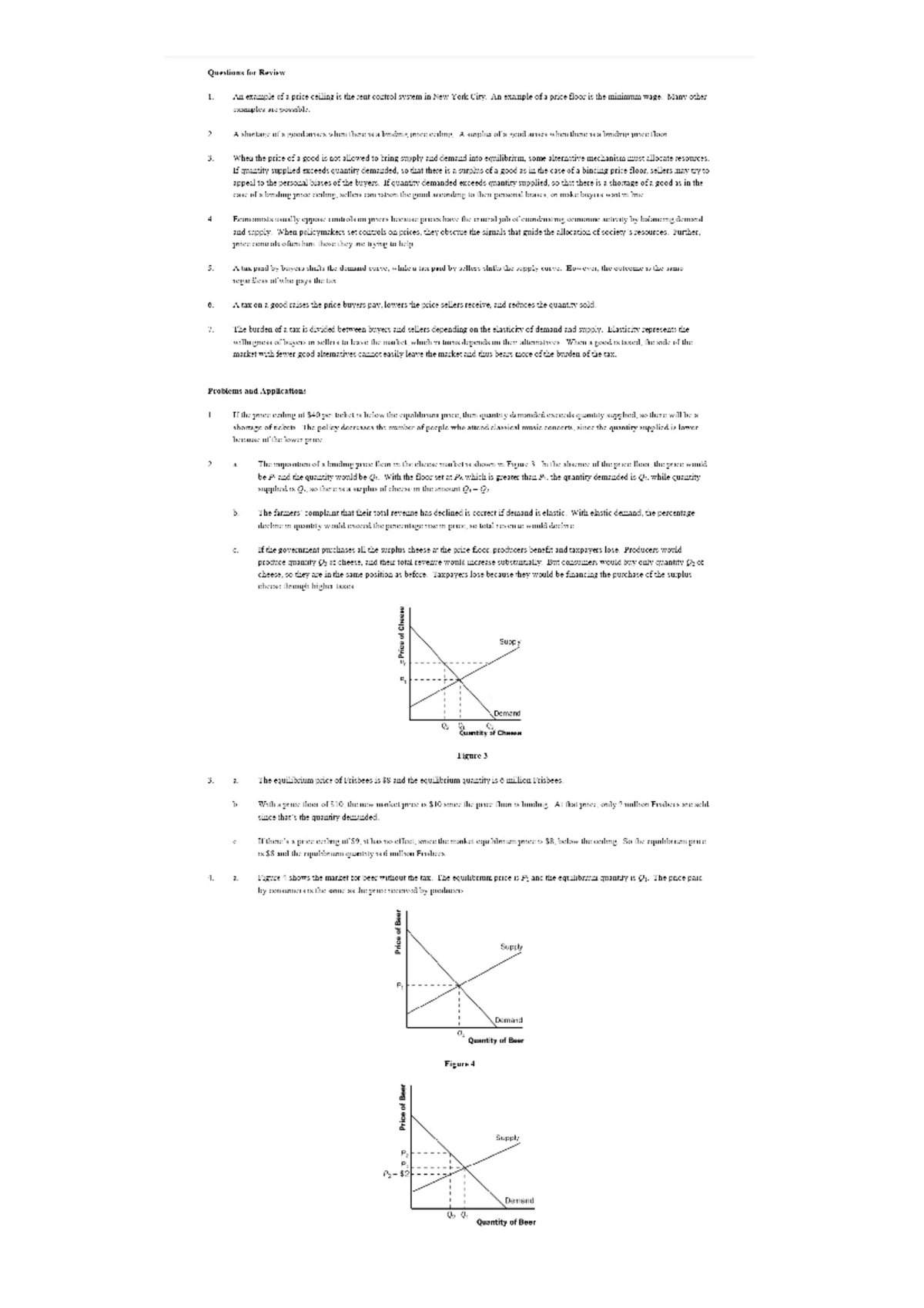 Chapter 6 U.M Economics solutions - General Equilibrium and Welfare ...