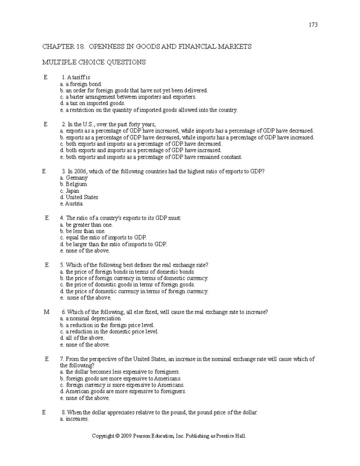Ch18 TB 5e - These are just a few multiple-choice questions - CHAPTER ...