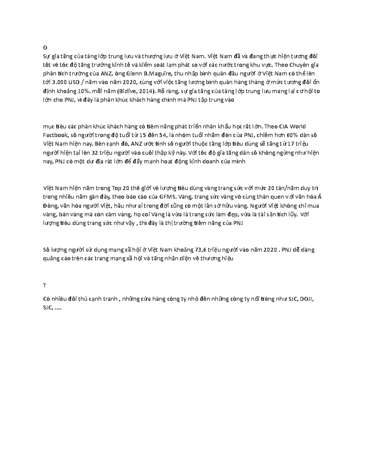PNJ - sadsadas - O S gia tăng c a tầầng l p trung l u và th ng l u Vi t Nam. Vi t Nam đã - Studocu