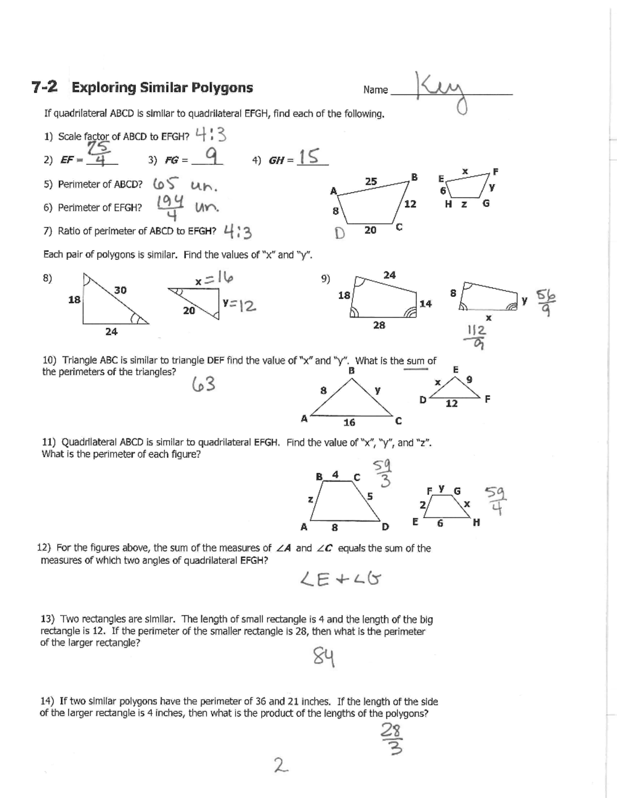Ratios Practice - Studocu