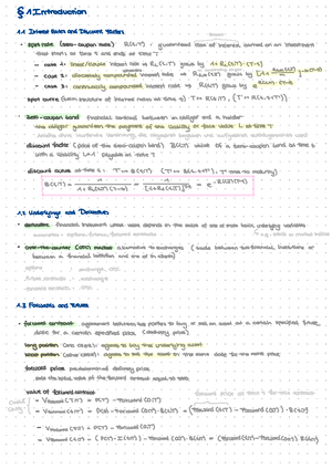 Fi Ma1 Exercise Sheet 01 Solution - Chair of Mathematical Finance ...
