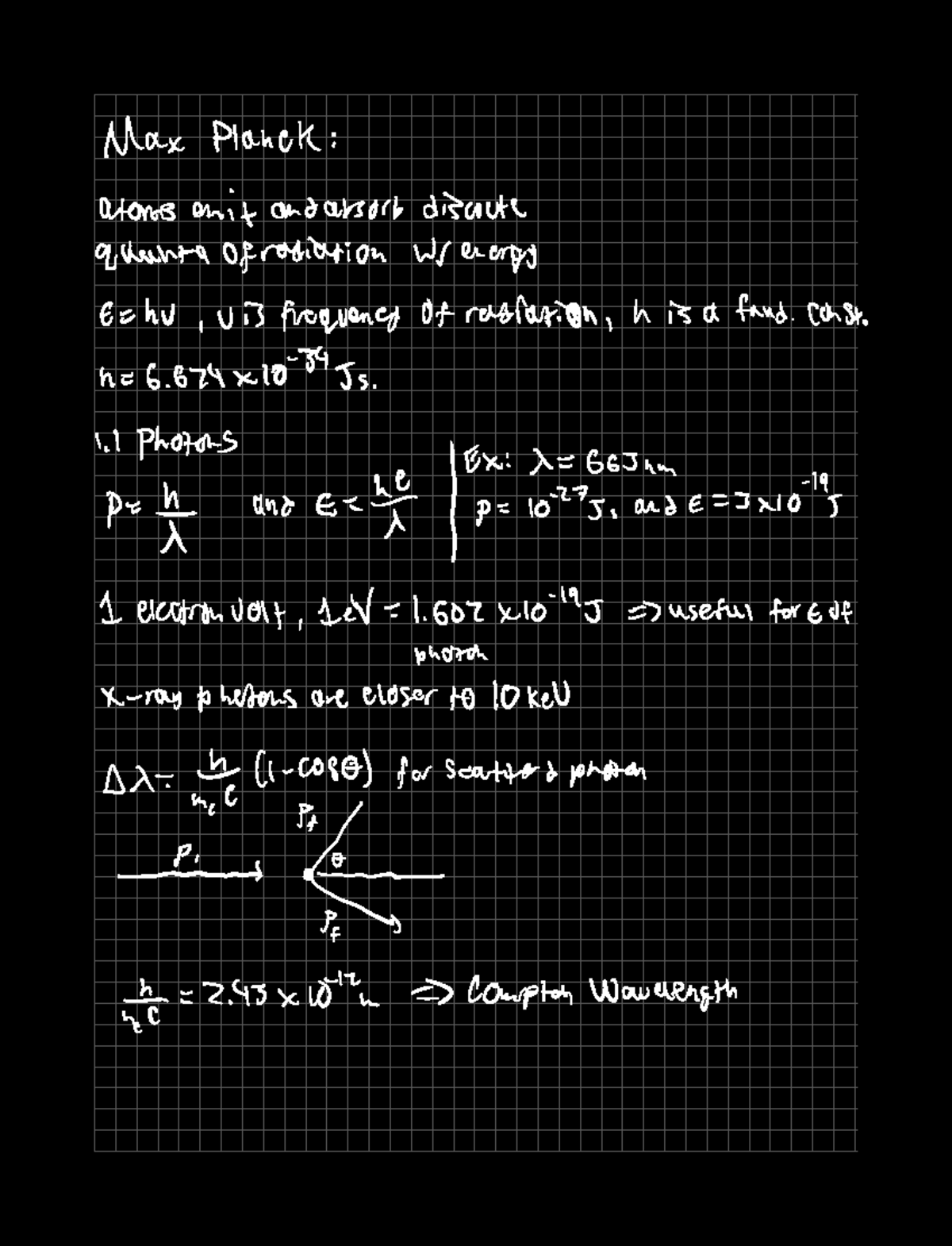 Quantum Mechanics - Max Planck atoms on it andabsorb discrete quanta of ...