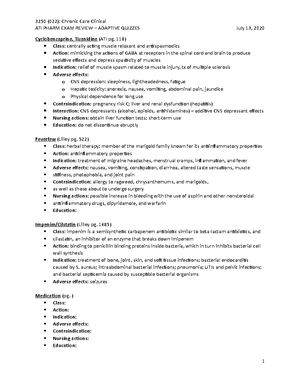 Sumatriptan ATI Medication Learning Template - ACTIVE LEARNING ...