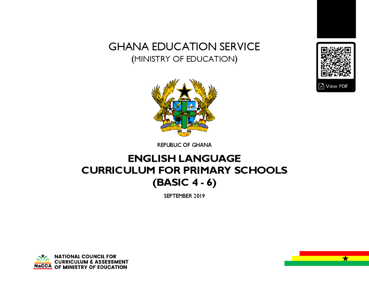 English-B4-B6 - Study Materials - GHANA EDUCATION SERVICE ( MINISTRY OF ...