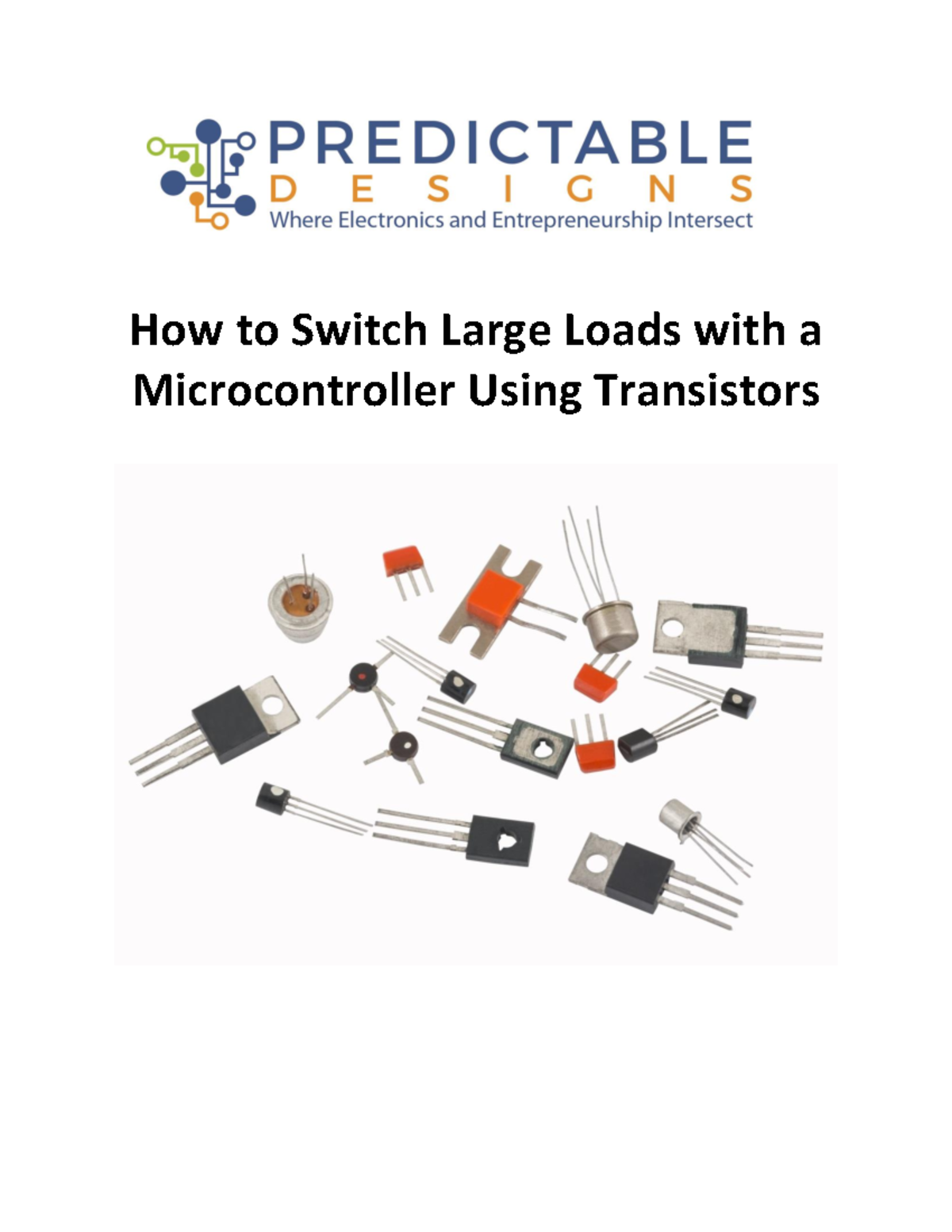 How To Switch Large Loads With A Microcontroller Using Transistors