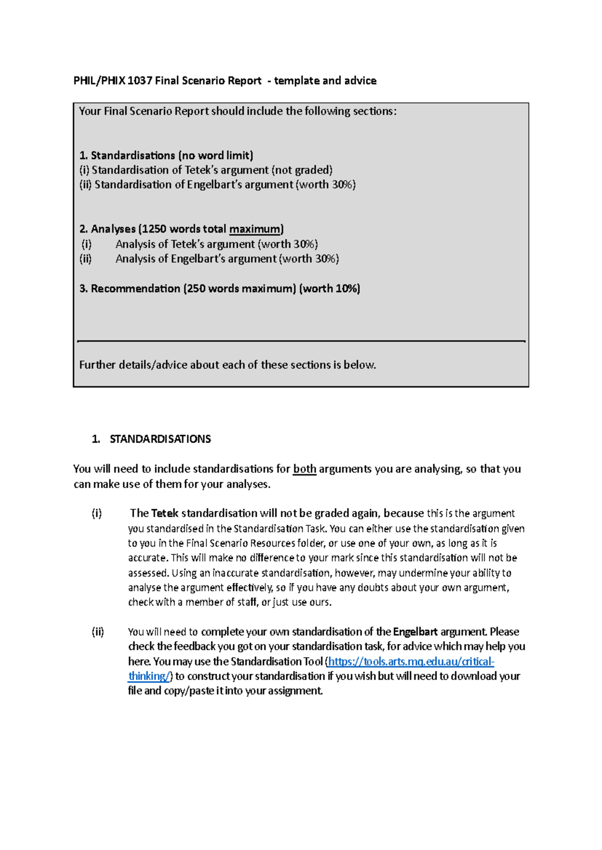 6. 1037template 2024 - final - PHIL/PHIX 1037 Final Scenario Report ...