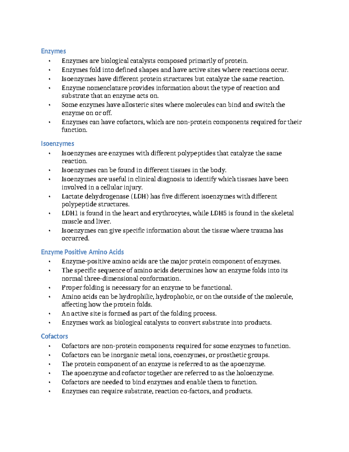 Enzymes in Clinical Diagnosis 1714127841 - Enzymes - Enzymes are ...
