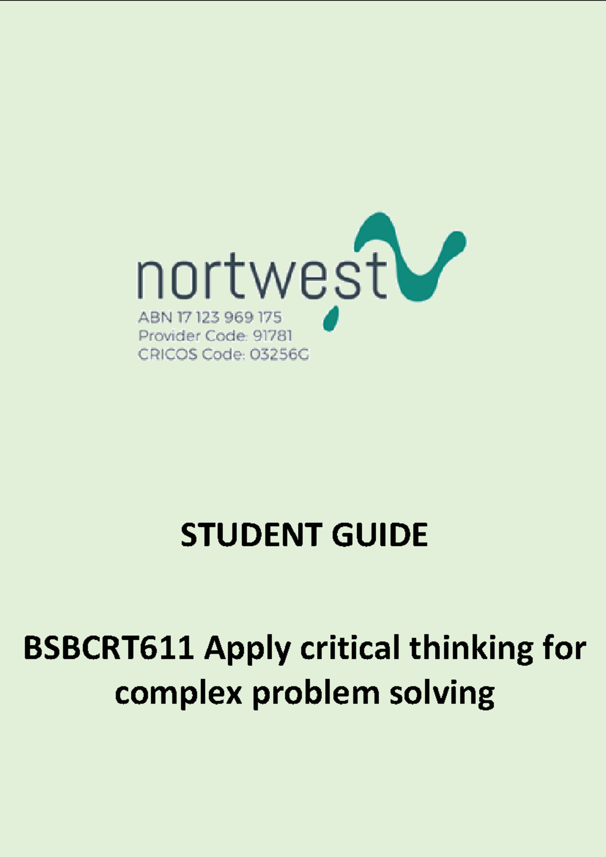 Bsbcrt 611 Student Guide Version 1 - 1 SITHCCC produce and serve food for buffets STUDENT GUIDE ...